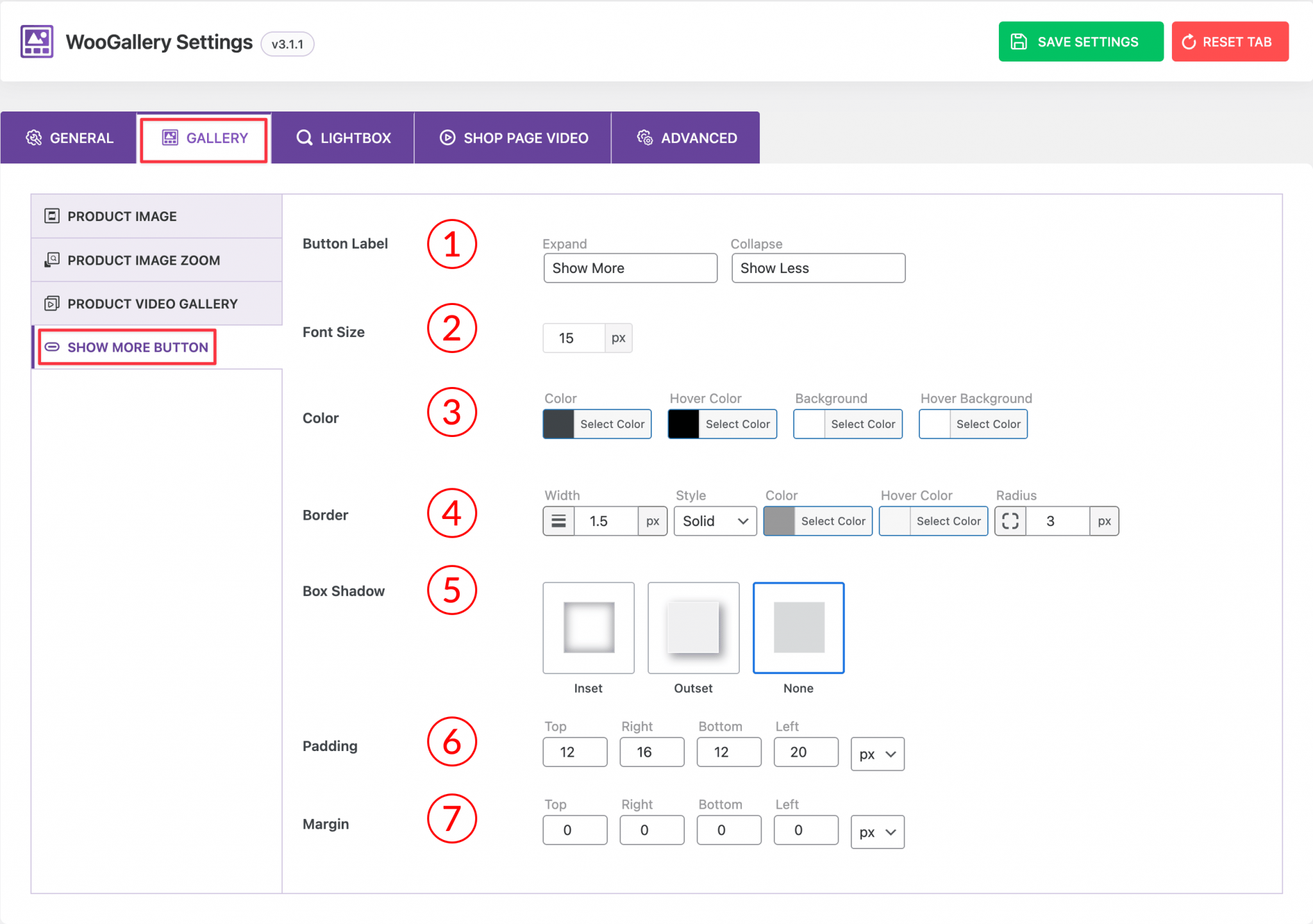 Show More Button – WooGallery Docs