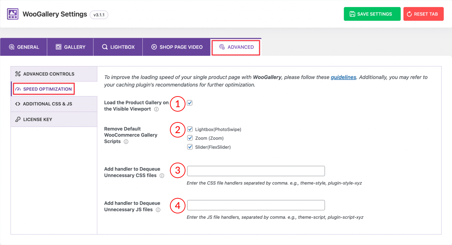 Speed Optimization – WooGallery Docs