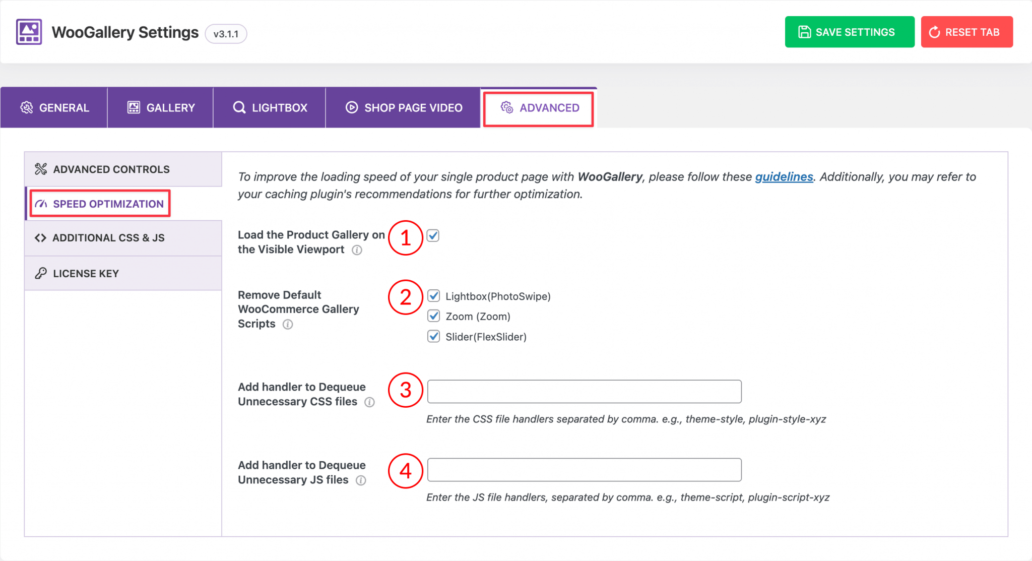 Speed Optimization – WooGallery Docs