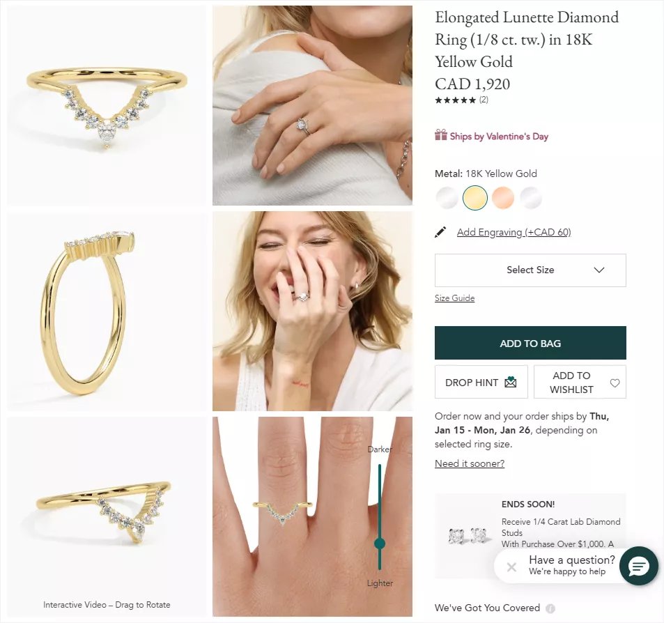 20+ Best Product Gallery Examples